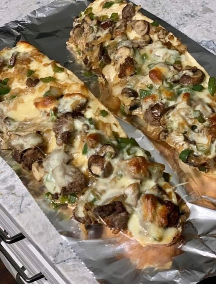 Philly Cheesesteak Cheesy Bread – Phitip Recipes