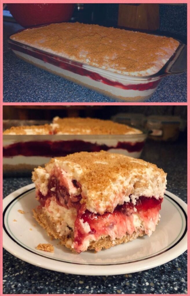 NO-BAKE CHERRY YUM YUM – Phitip Recipes