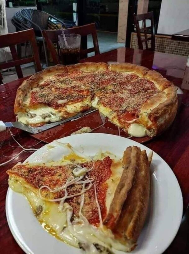 homemade chicago style deep dish pizza – Phitip Recipes