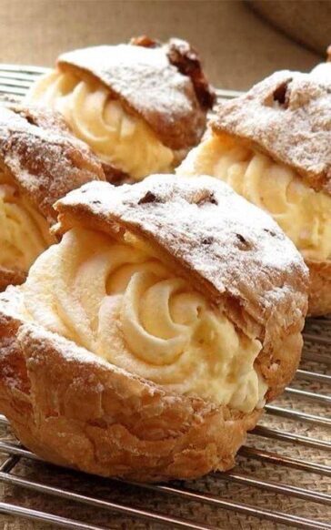 Simple and Easy Cream Puffs – Phitip Recipes