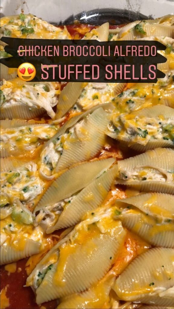 Chicken Broccoli Alfredo Stuffed Shells – Phitip Recipes
