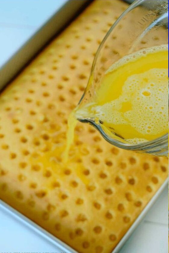 Triple Lemon Jello Poke Cake – Phitip Recipes