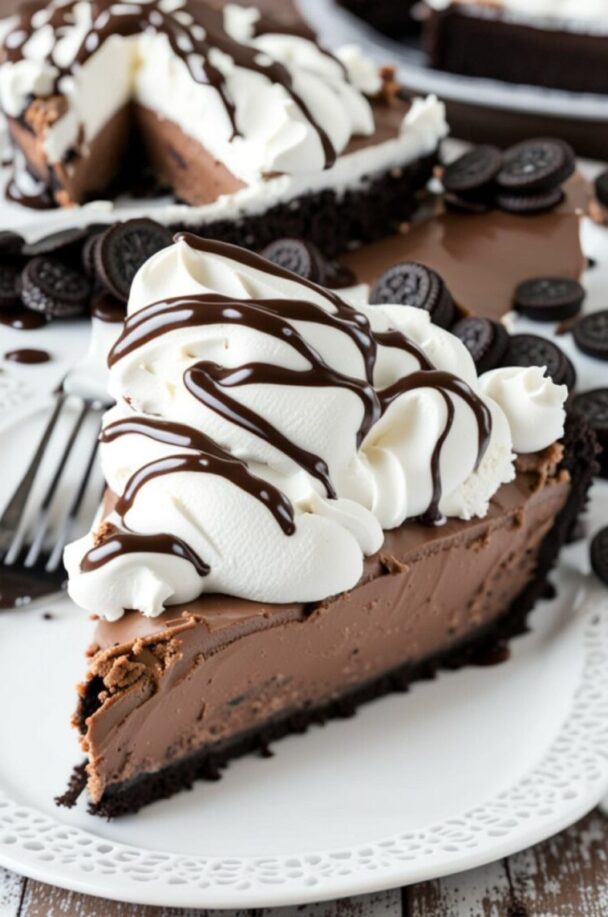 No-Bake Chocolate Marshmallow Pie – Phitip Recipes