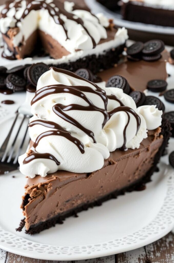 No-Bake Chocolate Marshmallow Pie – Phitip Recipes