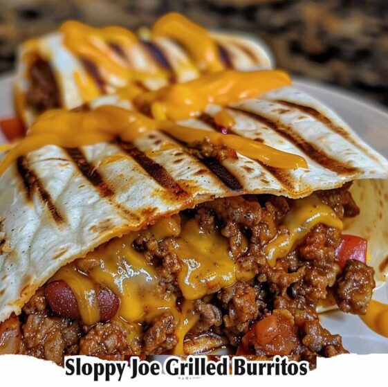Sloppy Joe Grilled Burritos – Phitip Recipes